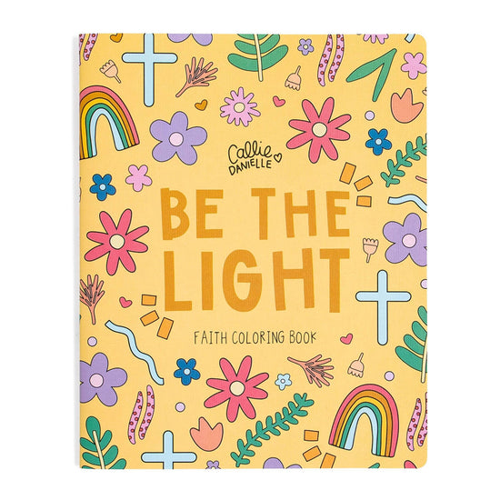 "Be The Light" Coloring Book – Stitch-Able