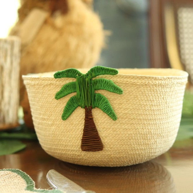 Palm Tree Basket – Stitch-Able