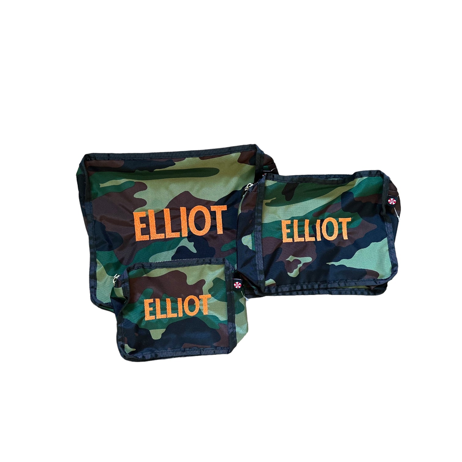 Monogrammed *Camo* Packing Cubes – Stitch-Able