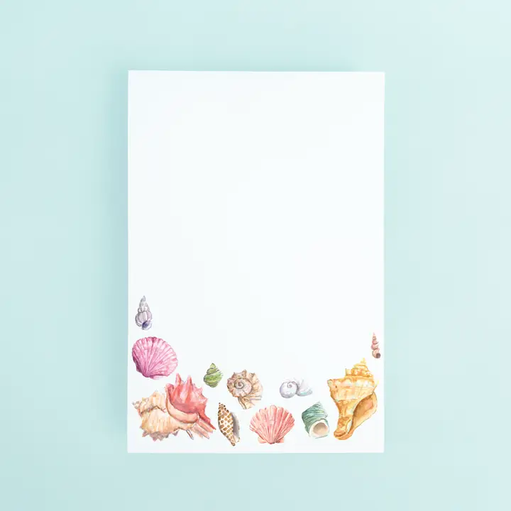 Seashell Notepad – Stitch-Able